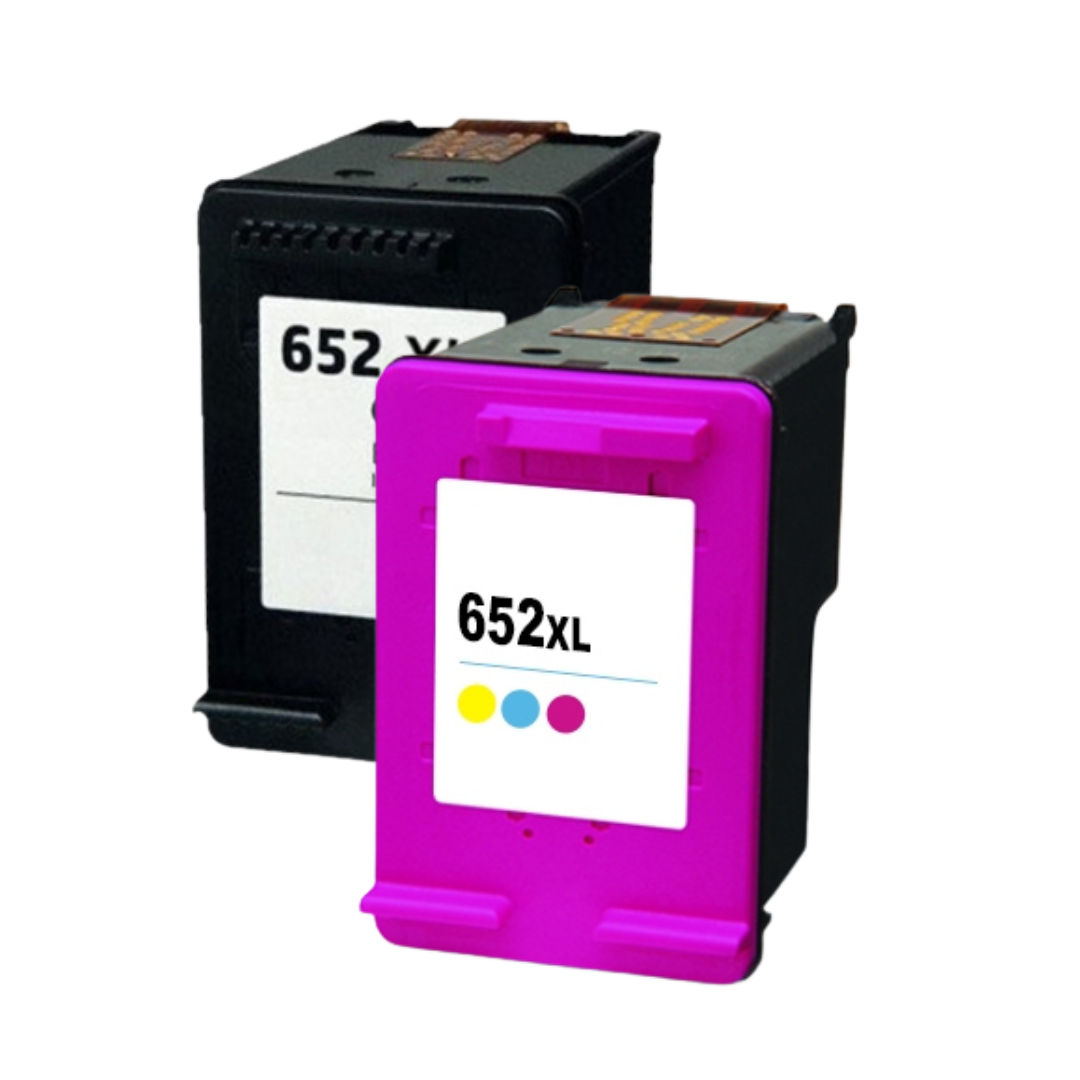 Alternatívny multipack HP 652XL (F6V25AE + F6V24AE) black + color do ...